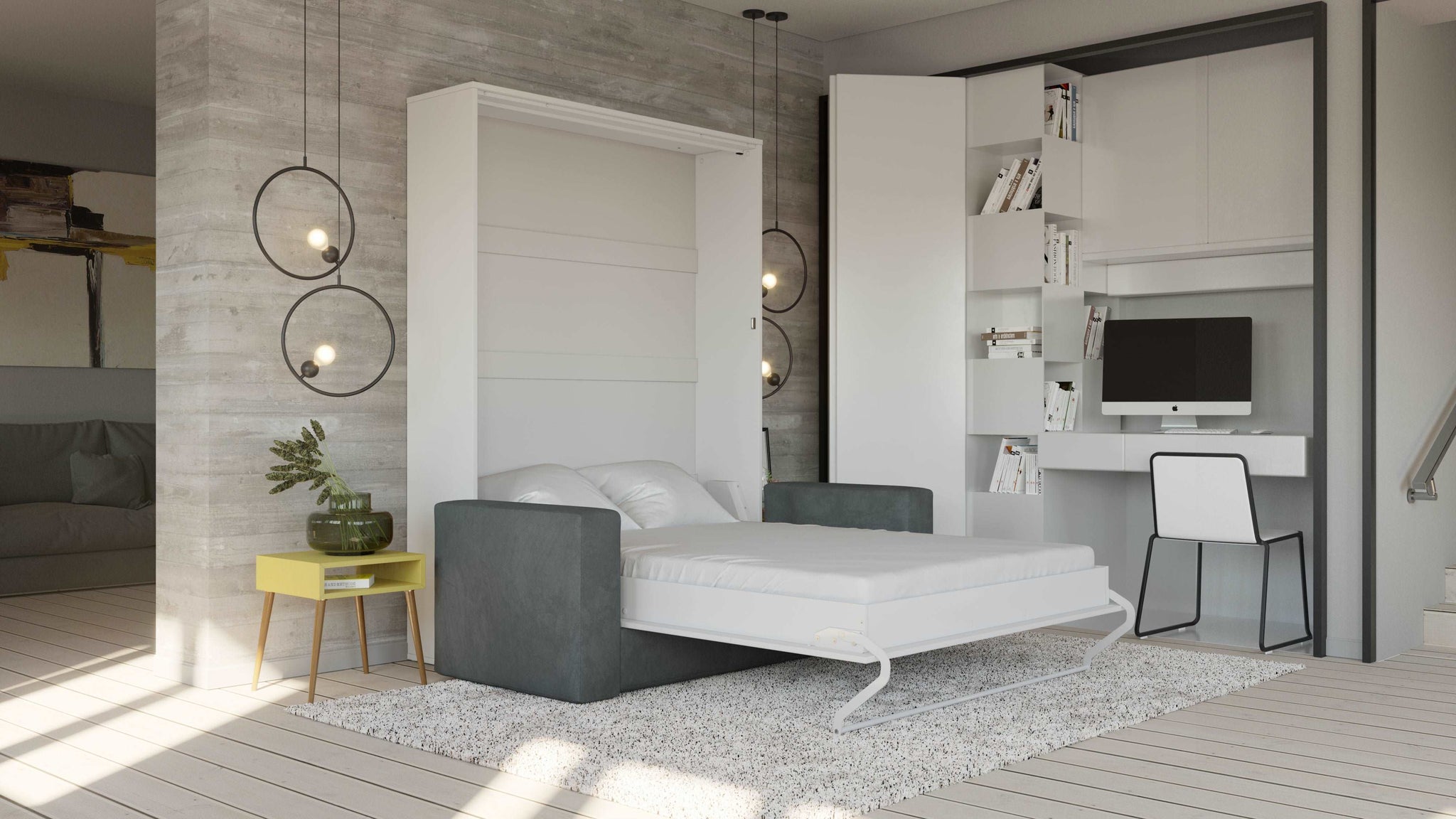 Wall Beds - Mounted Folding Beds to Maximize Space | Space Saving Bed