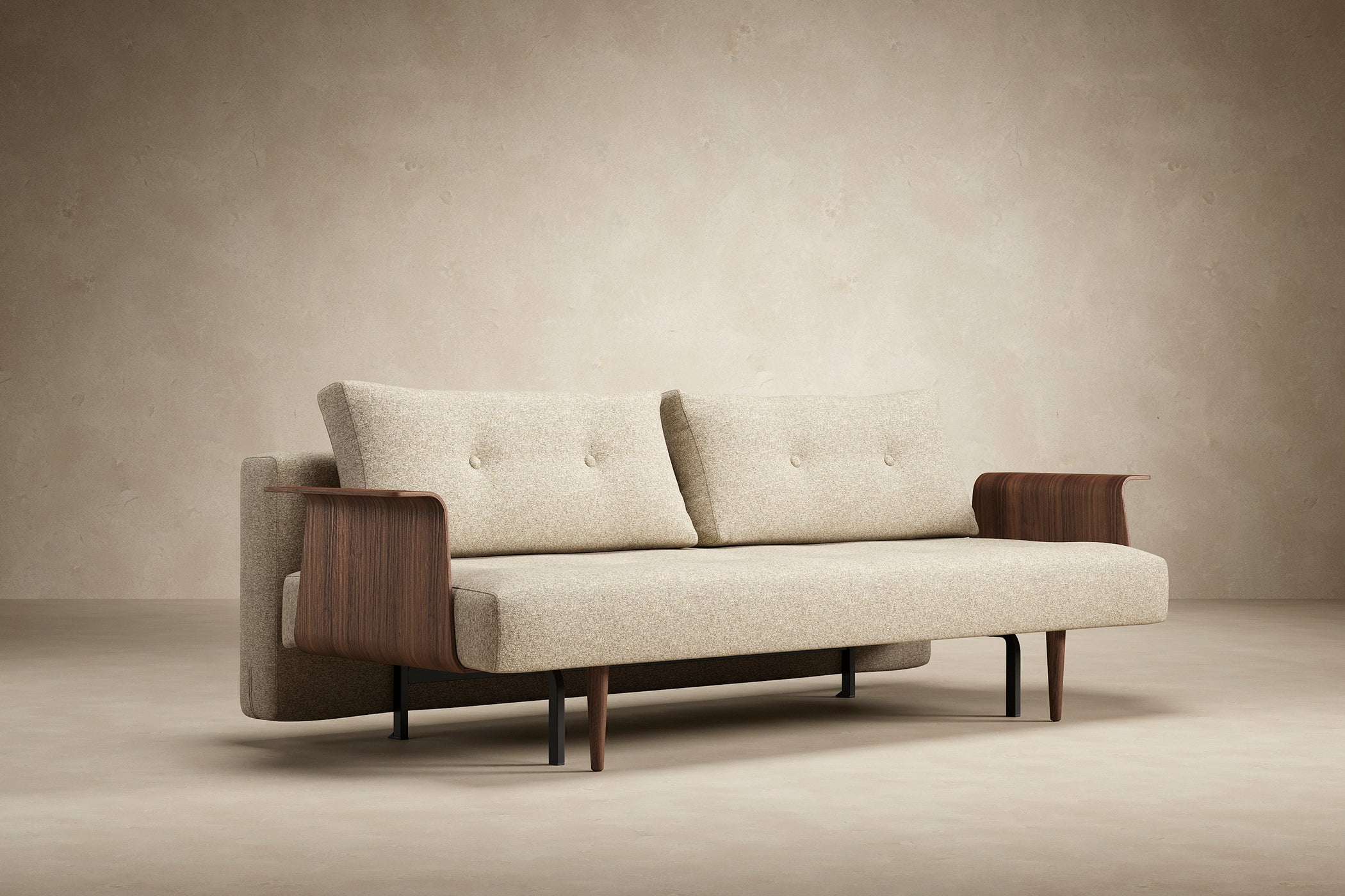 Innovation Living - Recast Plus Sofa Bed in Natural, Paprika, & Nist B ...